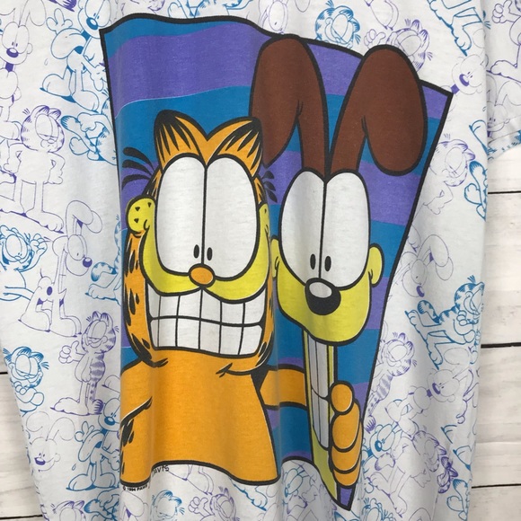 Vintage | Tops | Vintage 994 Garfield Nightgown | Poshmark